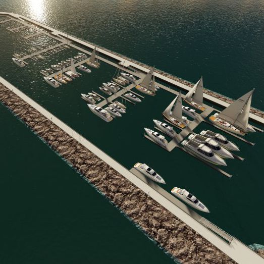 浮桥 - HSB Marine - 系泊 / 用于海港 / 用于游艇