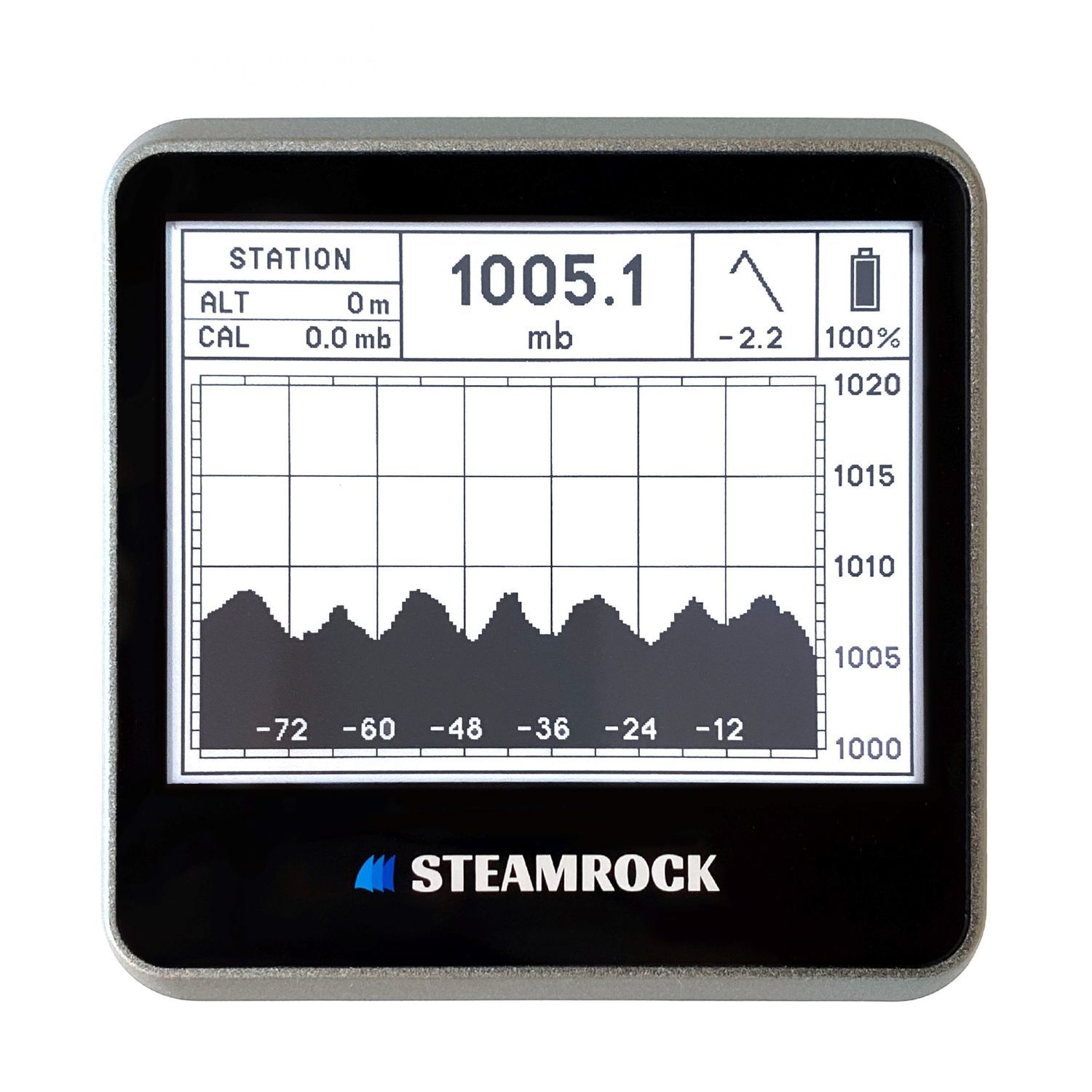 数字气压计 - Silver Gray - Steamrock