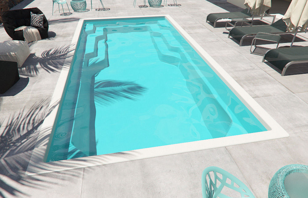 泳池 - Tahitienne - CRYSTAL POOLS LTD