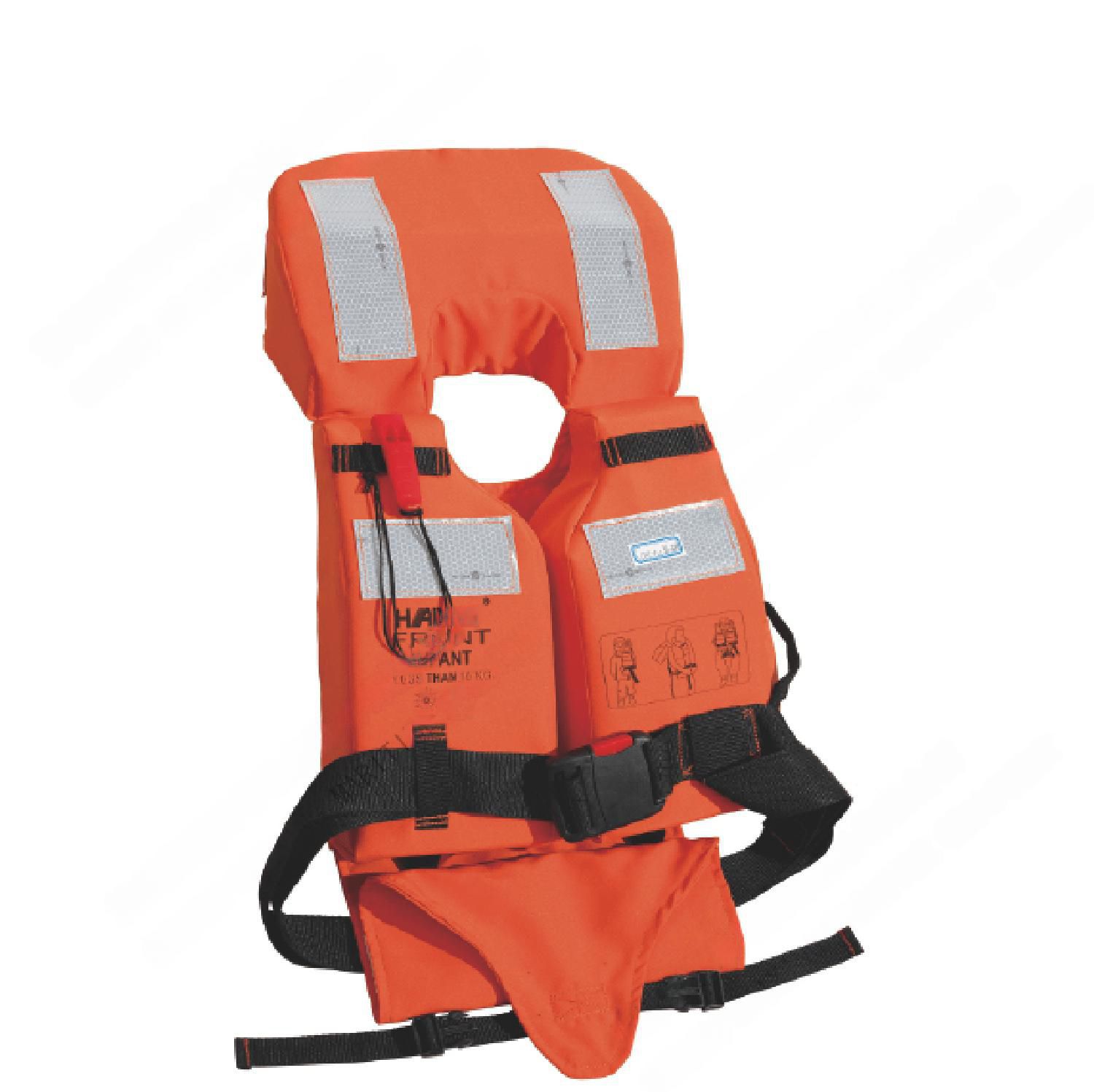 泡沫救生衣 - HXY-B1 - Haixing Maritime Electric Group - 70N / 婴儿 / 橙色