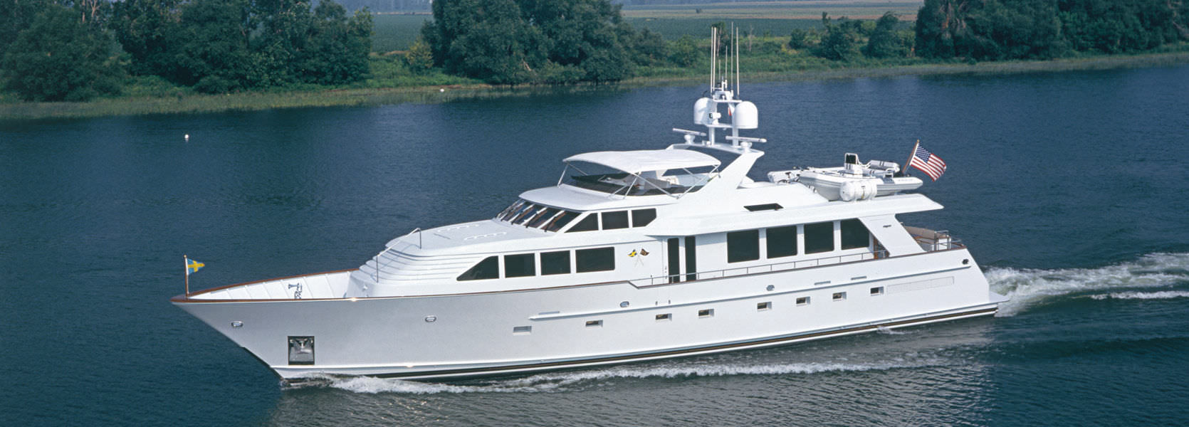 巡游超级游艇 - WINDRUSH - Burger Boat Company - 飞桥 / 排水船体 / 定制