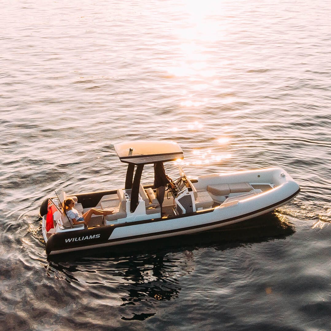 水力喷射充气艇 - EvoJet 70 - Williams Jet Tenders - 半硬式 / 开放式 / 中央控制台