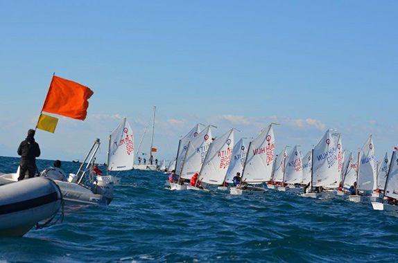 单人帆艇 - Optimist - Devoti Sailing - 儿童 / regatta帆船比赛 / 独桅艇