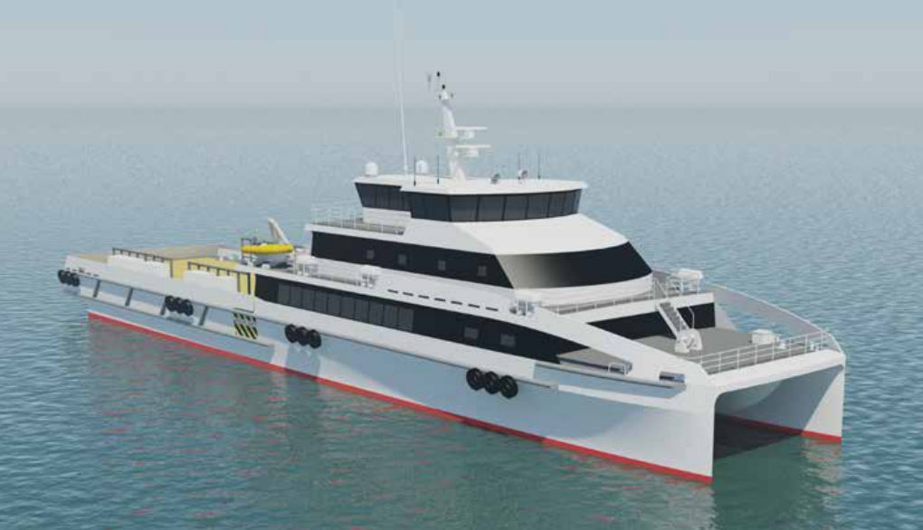 船员转运近海服务船 - EXPRESS 57 - Austal USA - 双体船 / 高速