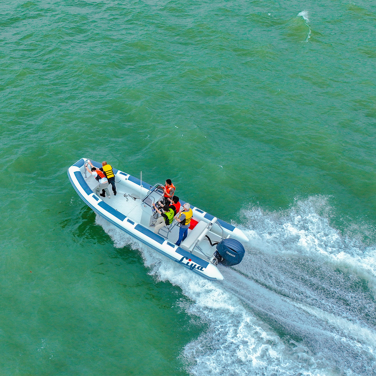 服务船专业船 - LY70-Alu - Qingdao Lian Ya Boat Co.,Ltd. - 舷外 / 铝制 / 充气艇