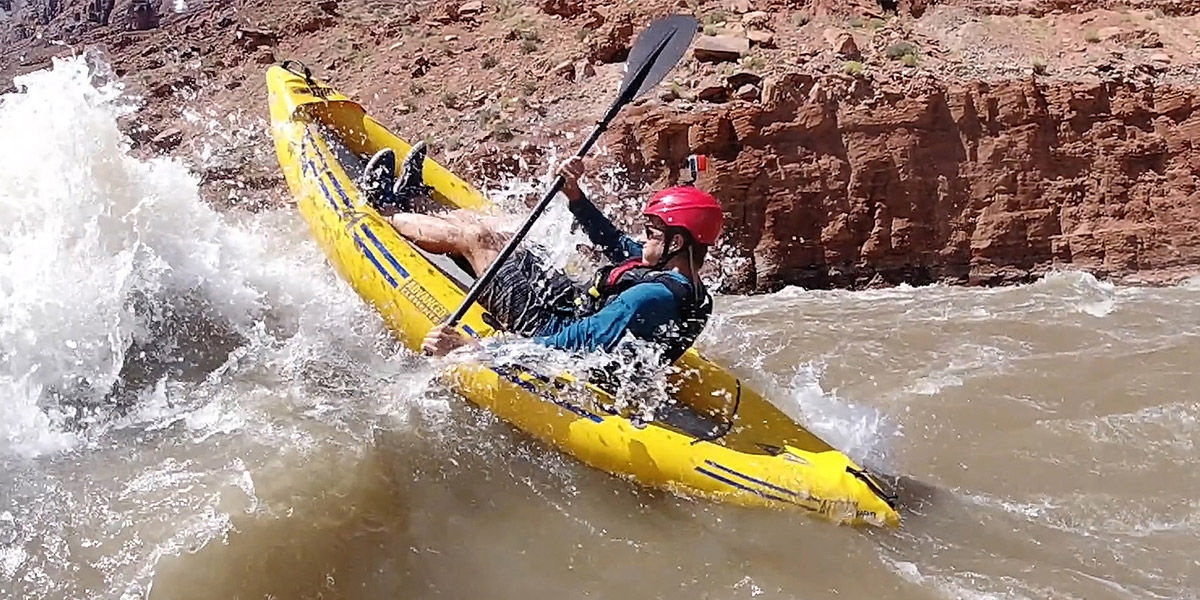 平台式皮划艇 - Attack™ Pro - Advanced Elements - 充气 / 激流 / 成人