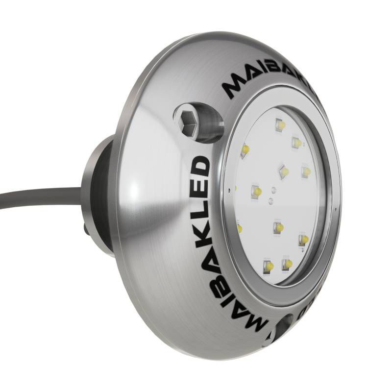船用水下照明 - M_12 - MAIBAK LED - 用于游艇 / LED式 / 表面安装式