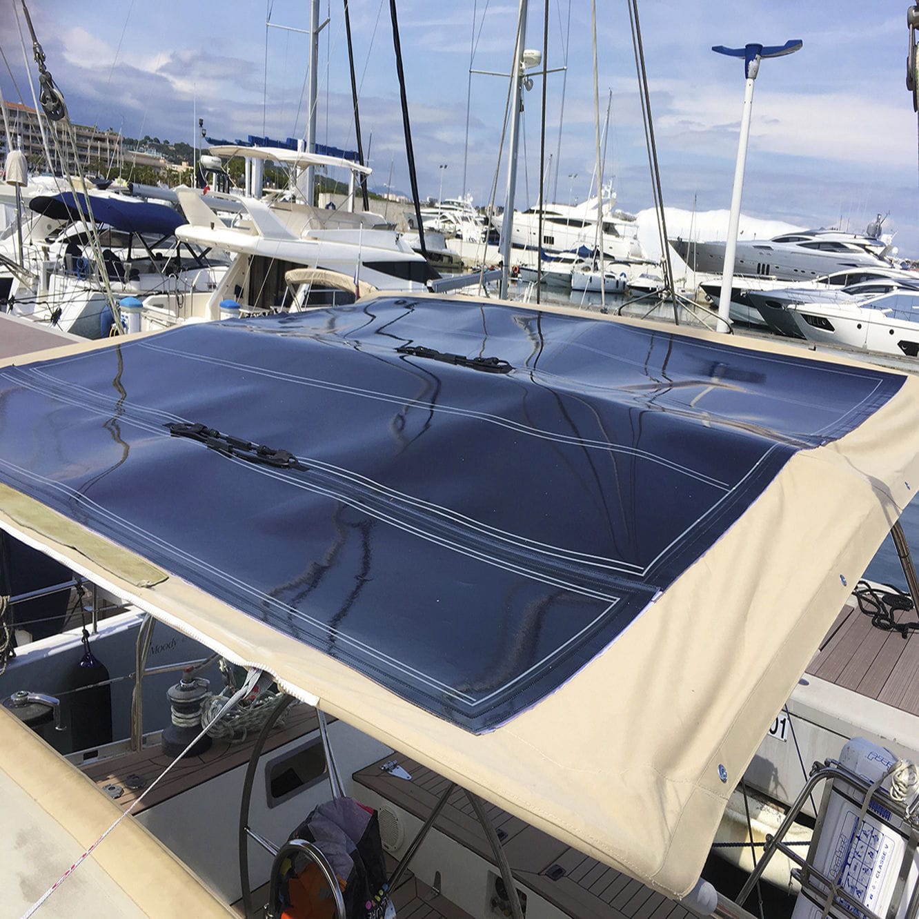 柔性太阳能面板 - Bimini - Solar Cloth System - 船用