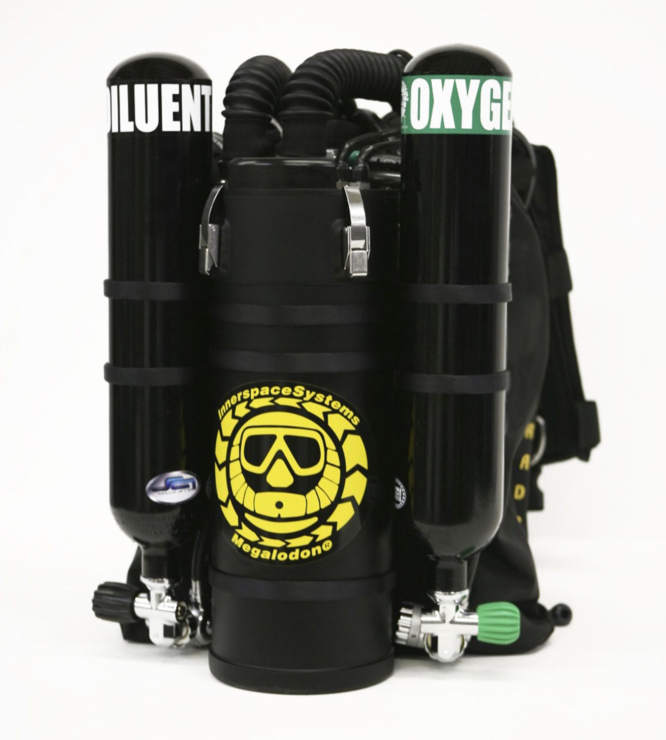 全封闭式潜水呼吸器 - THE MEGALODON CCR - InnerSpace Systems Corp. (ISC)