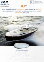 游艇互联网终端 - Kymeta Hawk u8 - EPAK